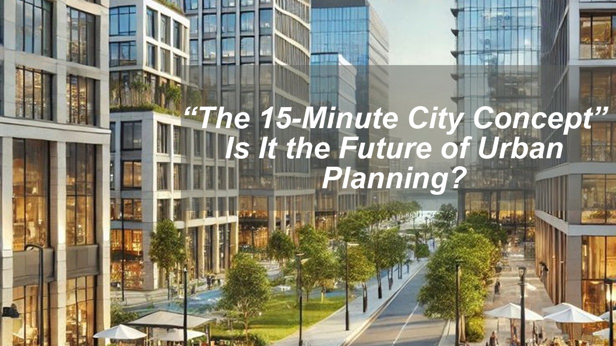 "The 15-minute city concept" is it the future of urban planning?