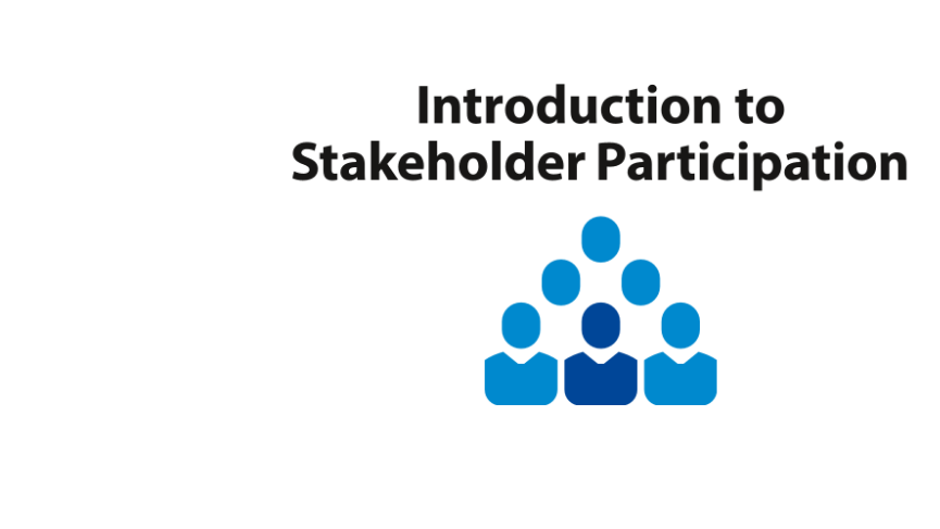 Introduction to Stakeholder Participation