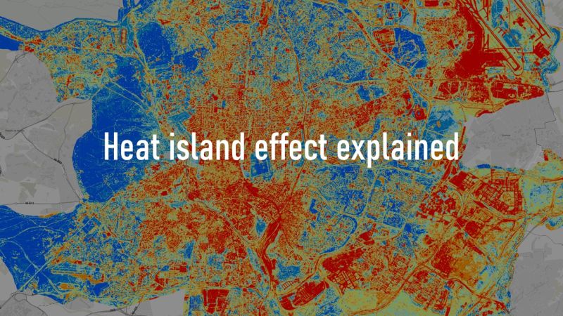 Heat island effect explained