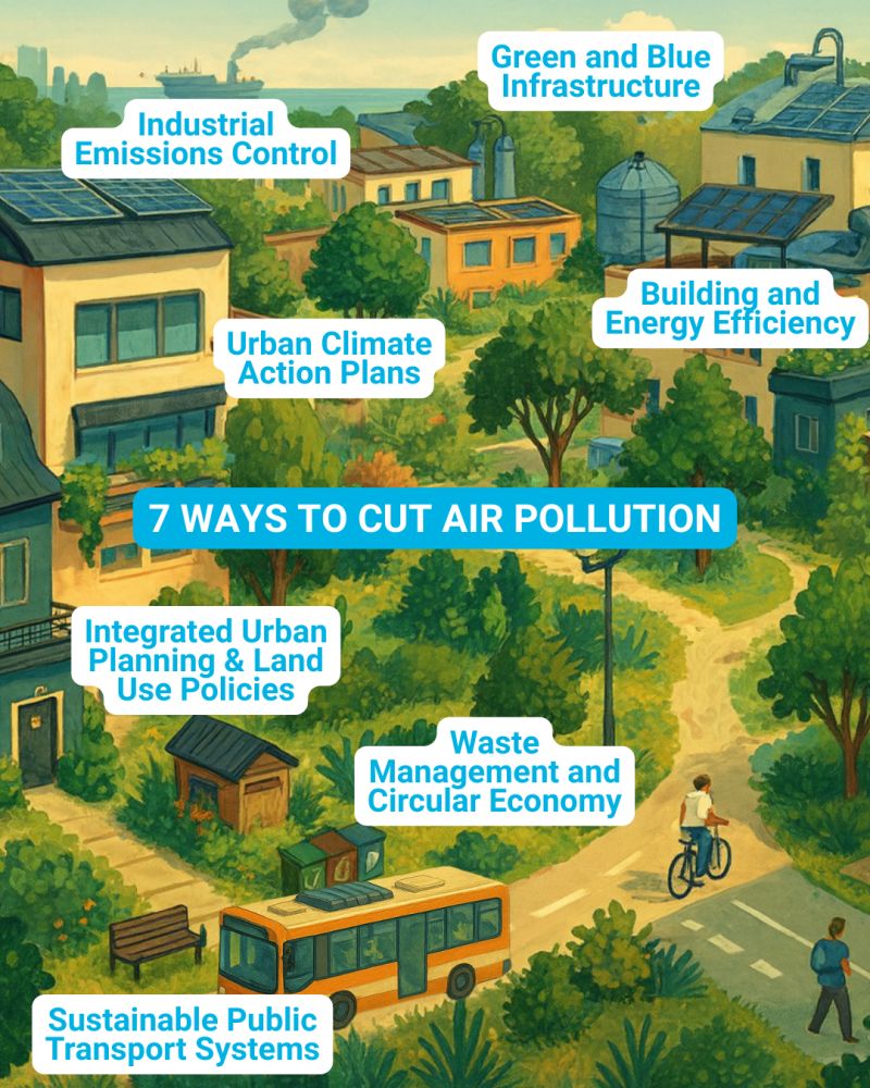 7 ways to cut air pollution