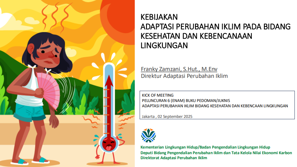 Kebijakan Adaptasi Perubahan Iklim Pada Bidang Kesehatan Dan ...