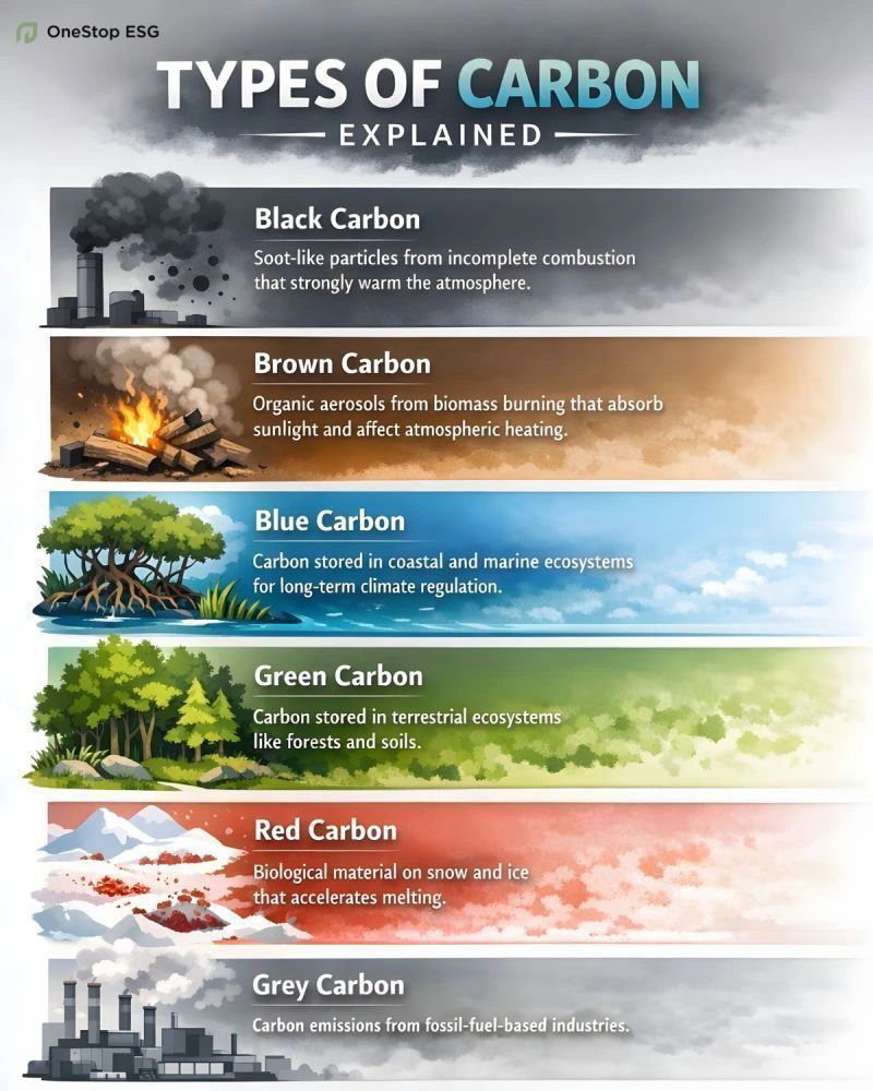 Type of carbon explained